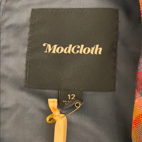 Modcloth | Dresses | Modcloth Something Sixties Plaid Dress Nwt | Poshmark